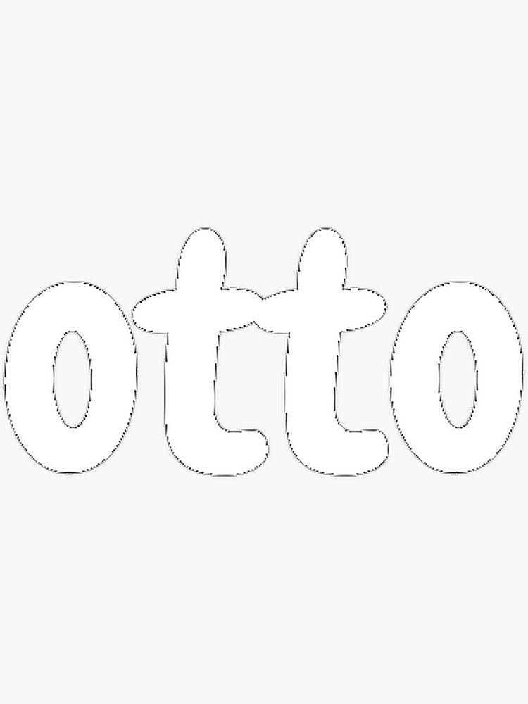 "otto" Sticker for Sale by Palkor | Redbubble