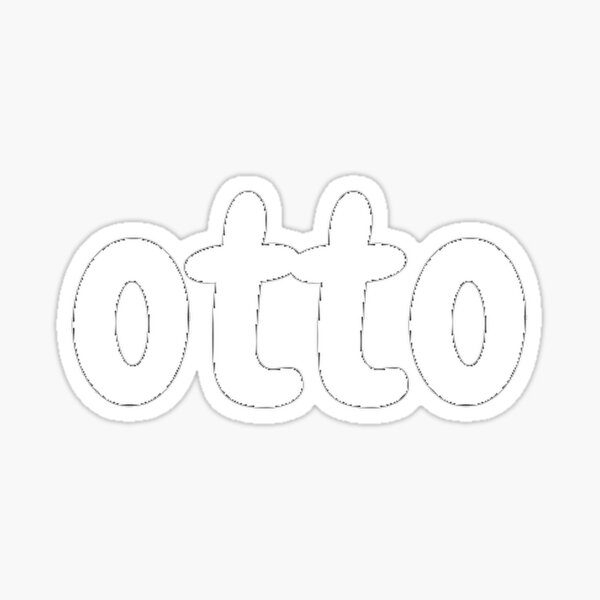 "otto" Sticker for Sale by Palkor | Redbubble
