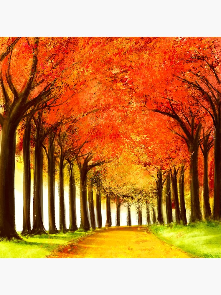 "Fall Foliage" Poster for Sale by GTKreations | Redbubble