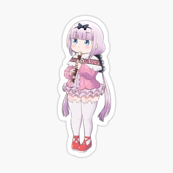 "Kanna anime " Sticker for Sale by cherrybeargamez | Redbubble
