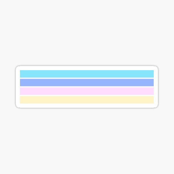 "Classic Retro Racing Stripes Pattern" Sticker for Sale by T-shirt ...
