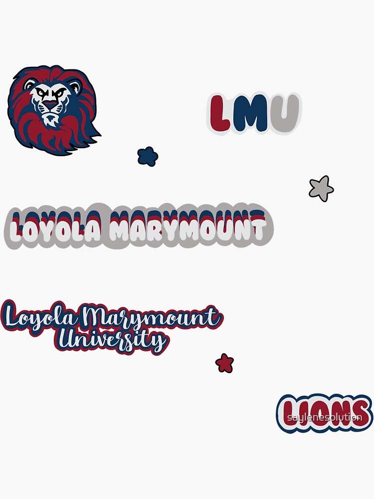 "Loyola Marymount Uni Themed Stickers" Sticker for Sale by ...