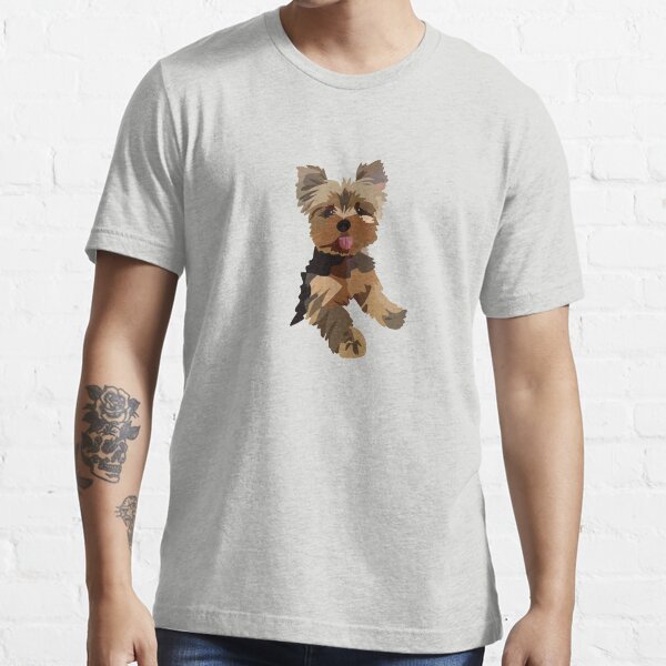 "yorkie" T-shirt for Sale by kristenellie7 | Redbubble | yorkie t ...