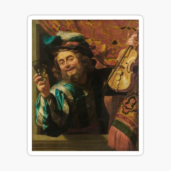 "Painting Art, Gerard van Honthorst Paintings Artist, The Happy Fiddler ...