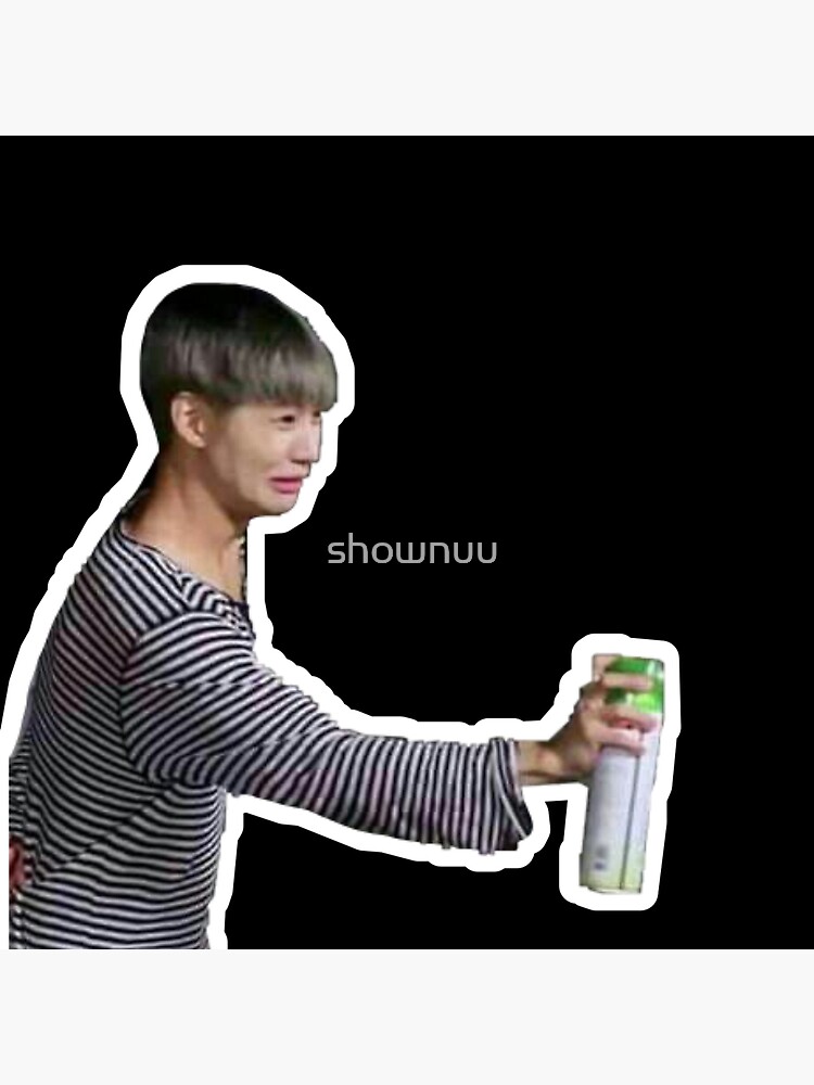 "Taemin Shinee Bug Spray meme" Poster for Sale by shownuu | Redbubble