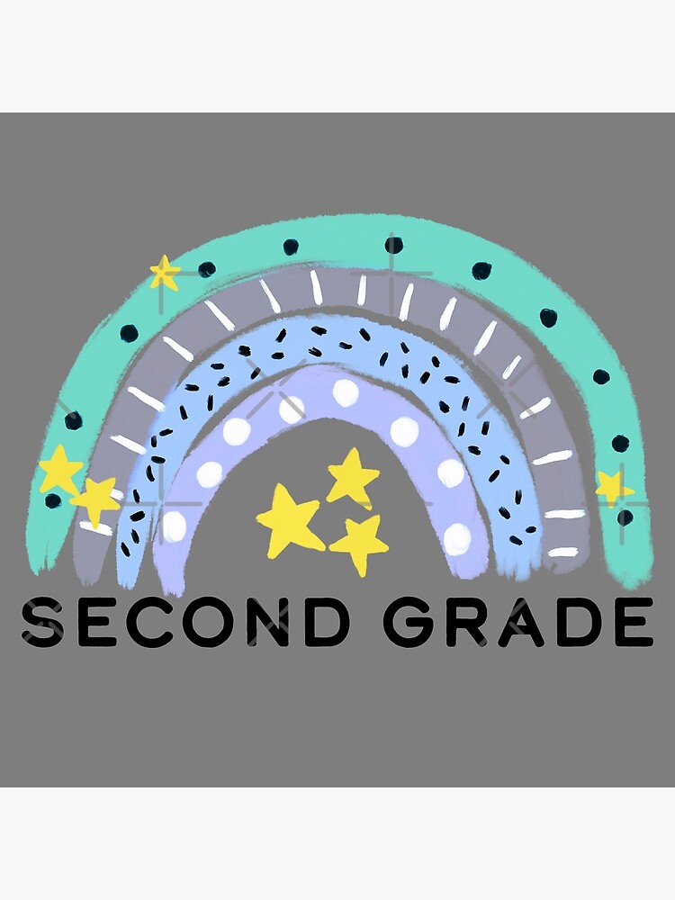"Rainbow Second Grade" Poster by JavierShih | Redbubble