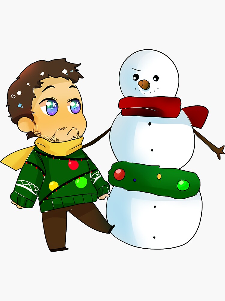 "Barry Sticker [Christmas]" Sticker by Umbrony | Redbubble