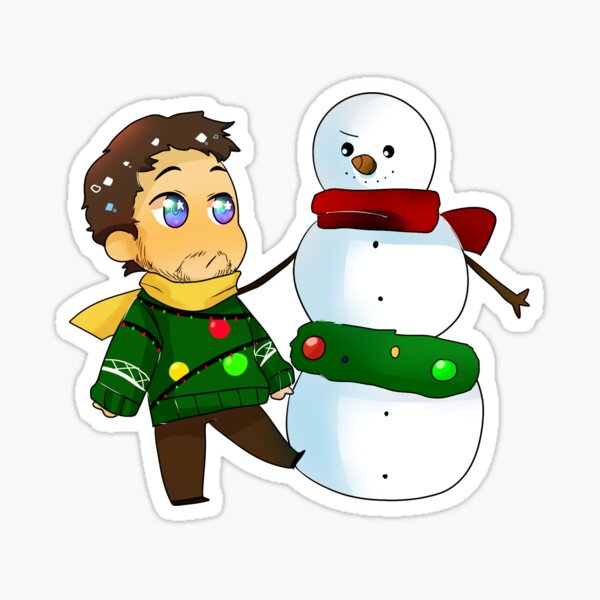 "Barry Sticker [Christmas]" Sticker by Umbrony | Redbubble