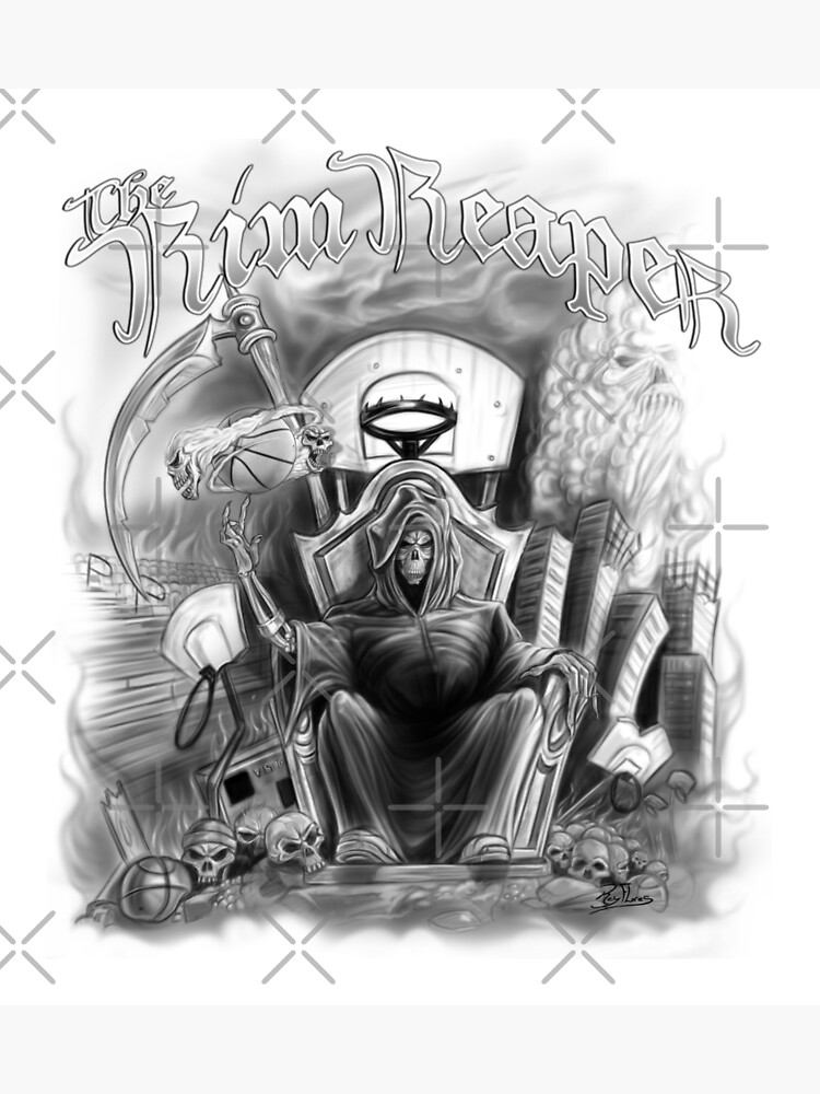 "The Rim Reaper" Poster by ReyFlores | Redbubble