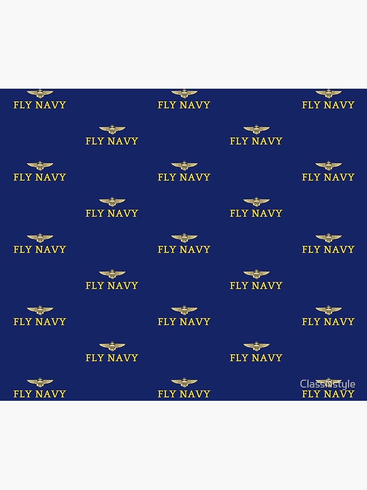 "Fly Navy Wings " Throw Blanket for Sale by ClassNstyle | Redbubble