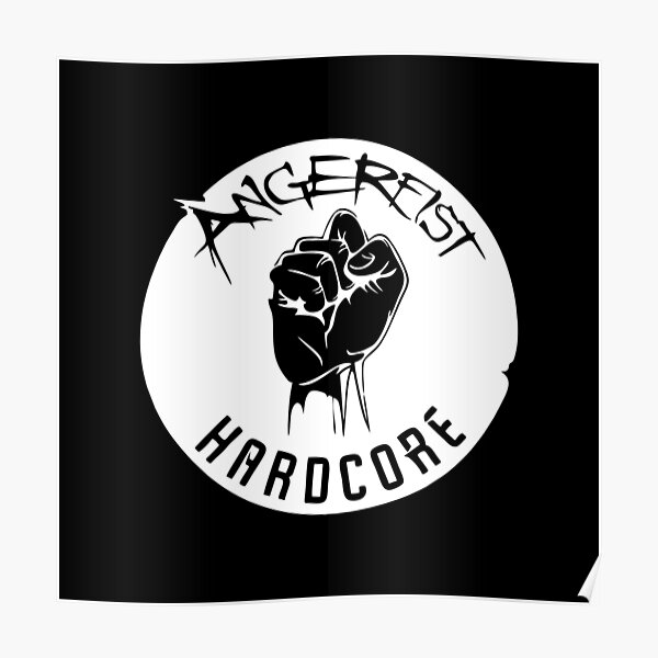 Poster: Angerfist | Redbubble