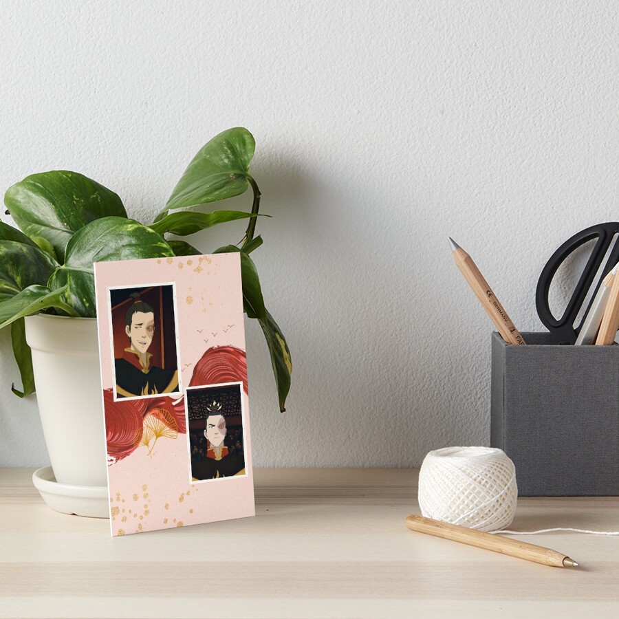 "Zuko Coronation Collage" Art Board Print by atlababe | Redbubble