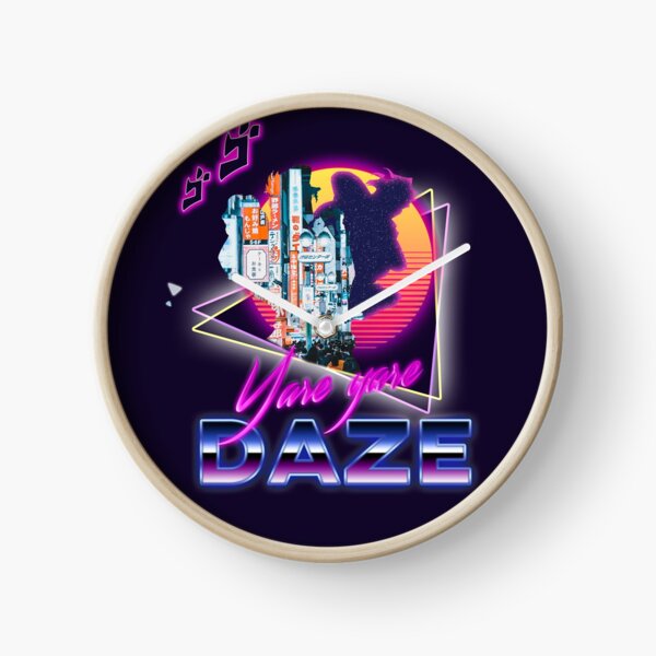 "Funny Aesthetic Retro Vaporwave Synthwave Yare Yare Daze Meme Quote ...