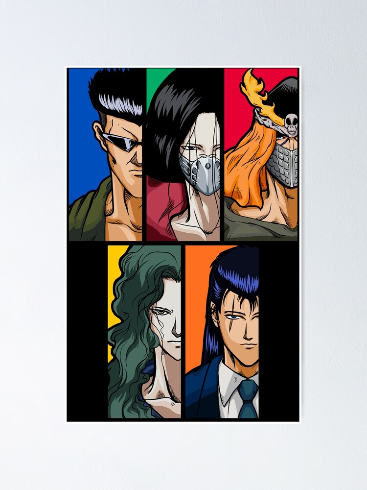 "The Dark Tournament - Team Toguro" Poster for Sale by manoystee ...