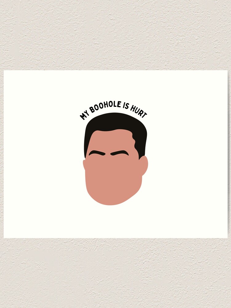"My Boohole is Hurt | Asuelu 90 Day Fiance " Art Print for Sale by ...