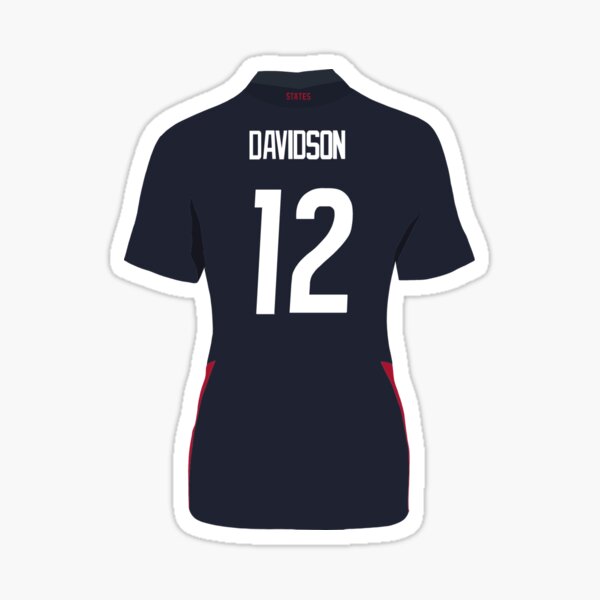 "Tierna Davidson USWNT 2020 Away Jersey" Sticker for Sale by mtan165 ...