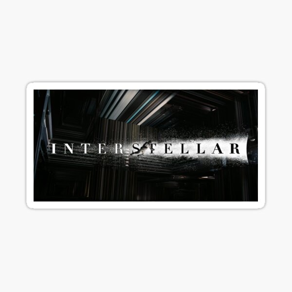 "interstellar" Sticker for Sale by Prash299 | Redbubble