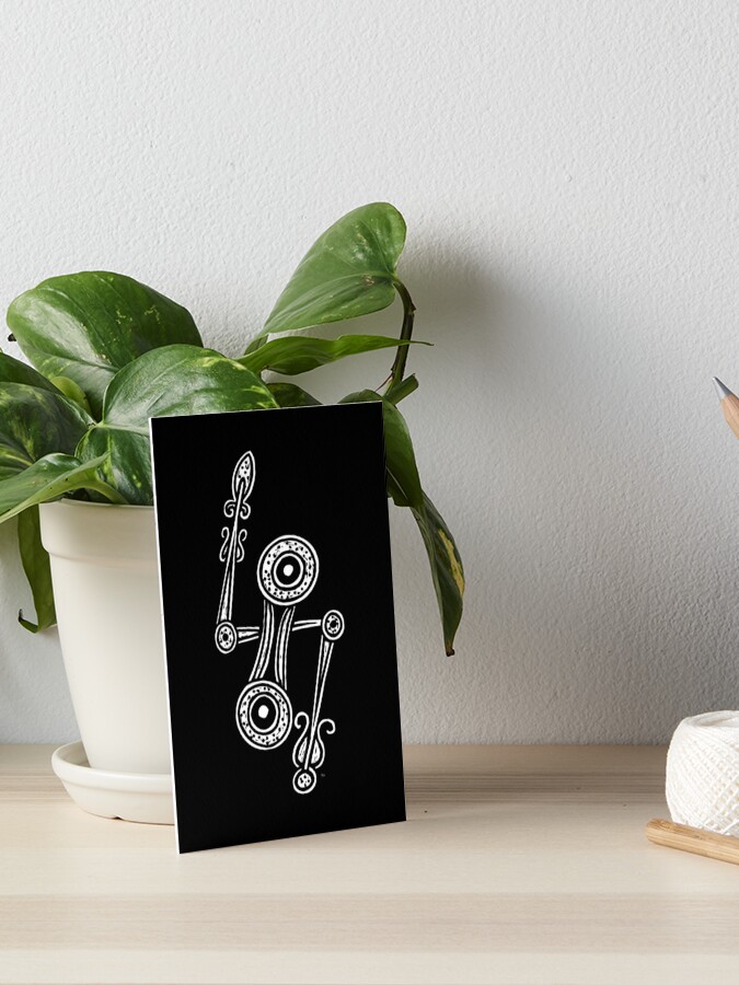 "Pictish Symbol Double Disk and Z-Rod" Art Board Print for Sale by ...