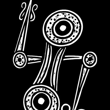 "Pictish Symbol Double Disk and Z-Rod" Art Board Print for Sale by ...
