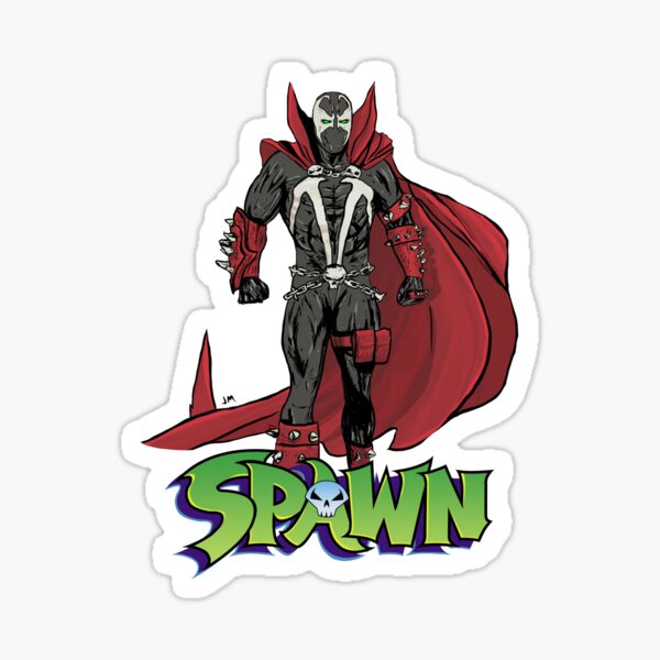 "Spawn" Sticker by Zalbathira | Redbubble
