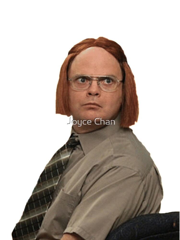 "dwight with a wig" Scarf for Sale by Joycechan20 | Redbubble