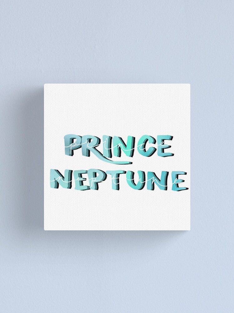 "Prince Neptune (Style 1)" Canvas Print by abonillax | Redbubble