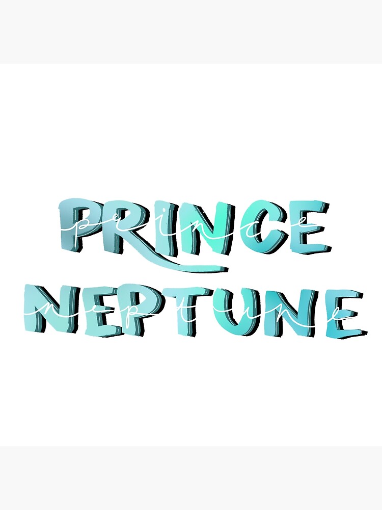 "Prince Neptune (Style 1)" Canvas Print by abonillax | Redbubble