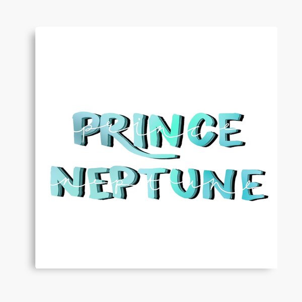 "Prince Neptune (Style 1)" Canvas Print by abonillax | Redbubble