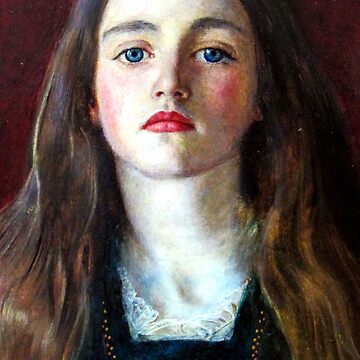 "Portrait of a Girl - Sophy Gray - John Everett Millais " Postcard for ...