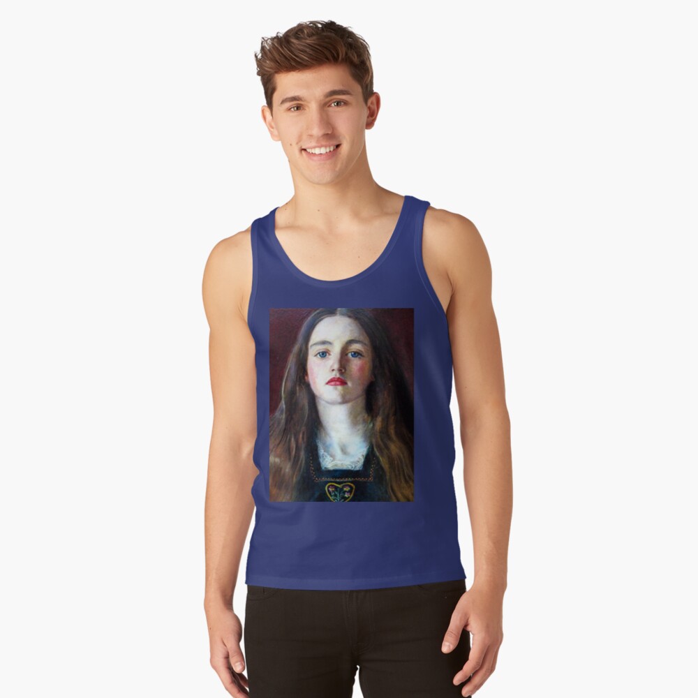 "Portrait of a Girl - Sophy Gray - John Everett Millais " Metal Print ...