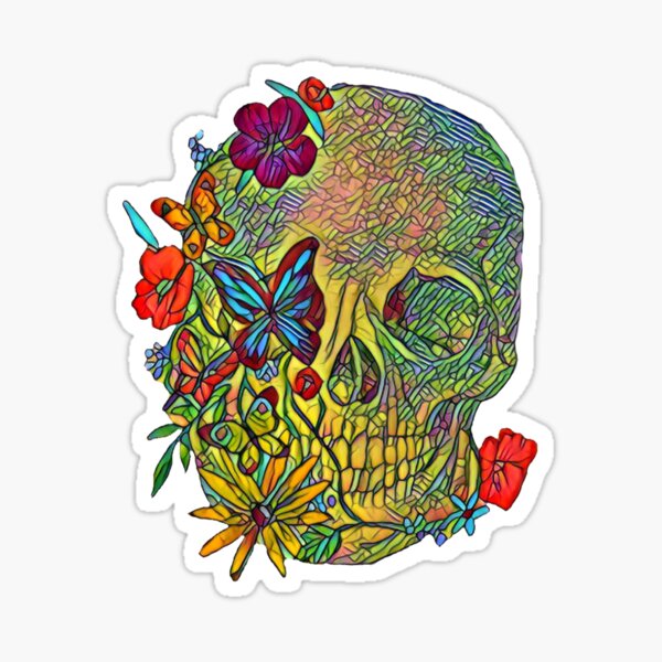 "Dead and alive" Sticker for Sale by lindseygrace- | Redbubble