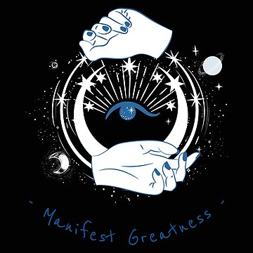 "Manifest Greatness" Art Board Print for Sale by cityinbloom | Redbubble