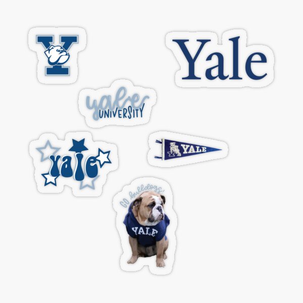 Yale Pack Stickers | Redbubble