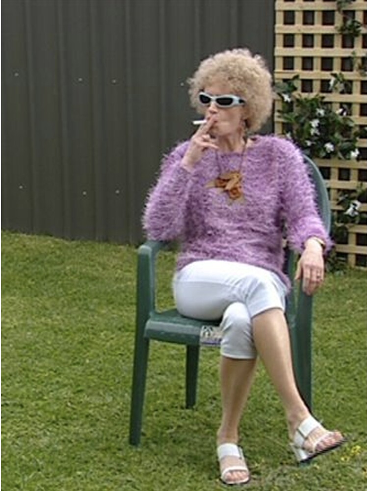 "Kath smoking " Sticker for Sale by jxnesy | Redbubble