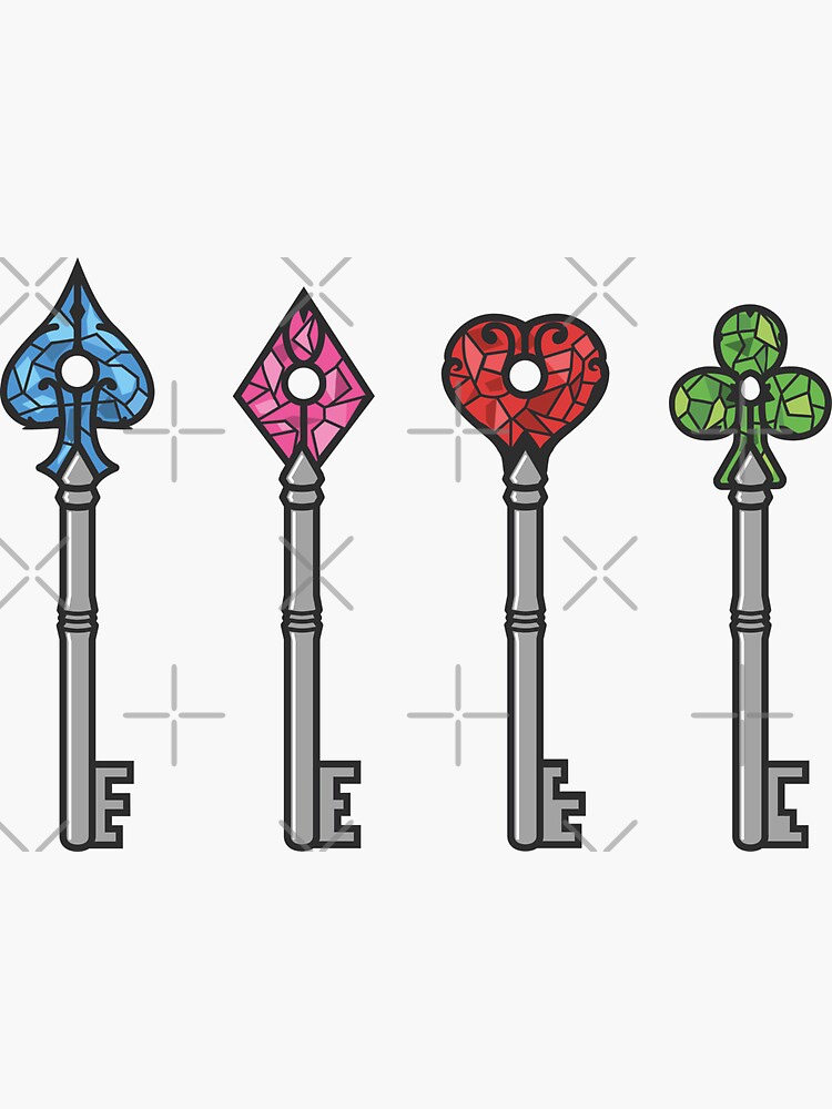 "Resident Evil RPD Keys Pocket" Sticker for Sale by threadfulcat ...