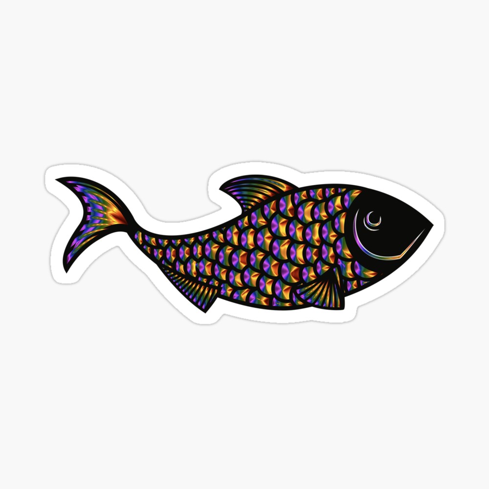 Louis The Fish" Greeting Card For Sale By Birthe3 Redbubble | atelier ...