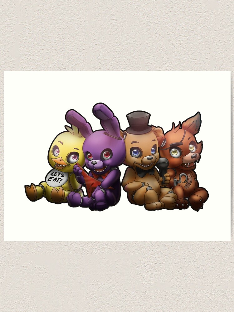 "FNAF" Art Print for Sale by DaveMan00 | Redbubble