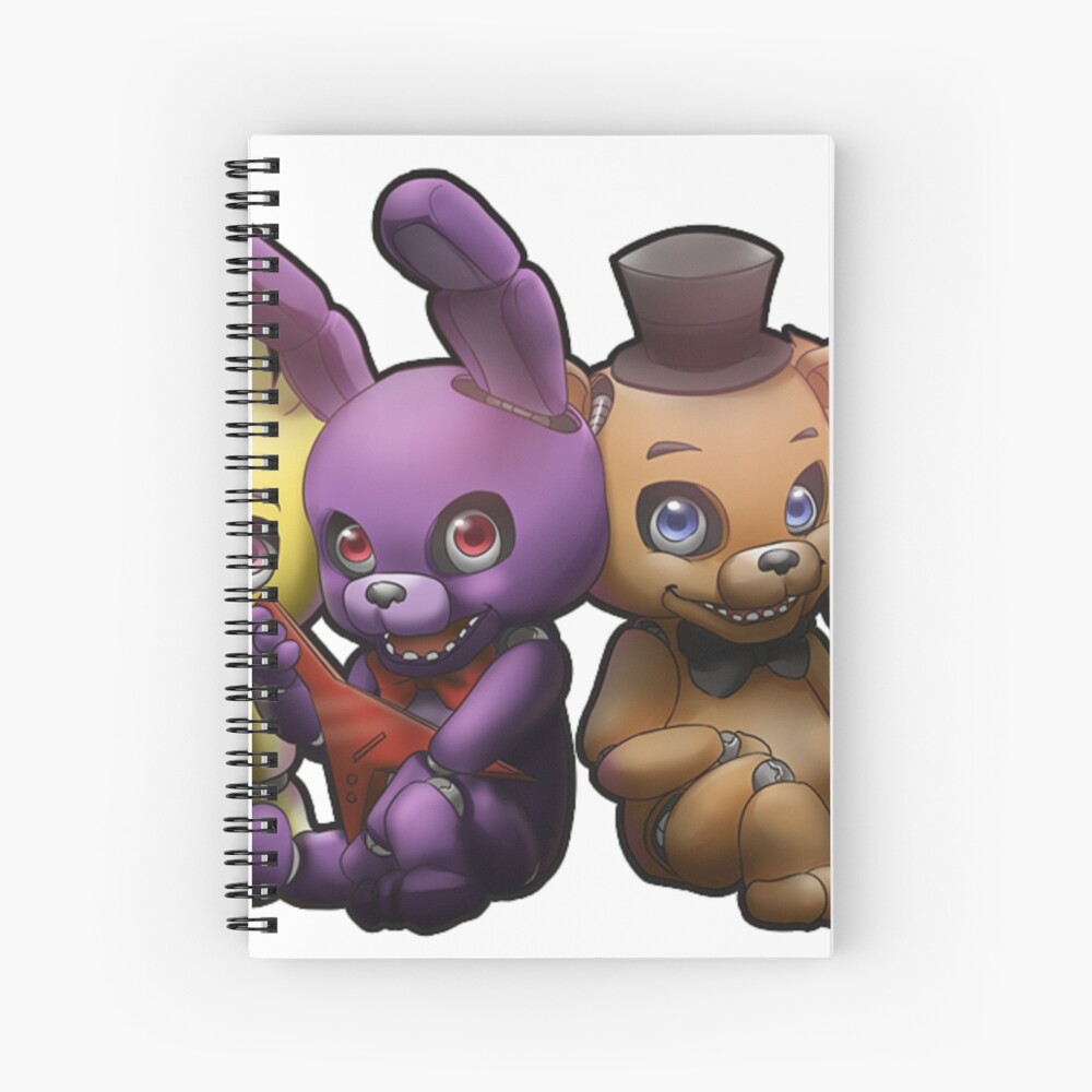 "FNAF" Spiral Notebook for Sale by DaveMan00 | Redbubble