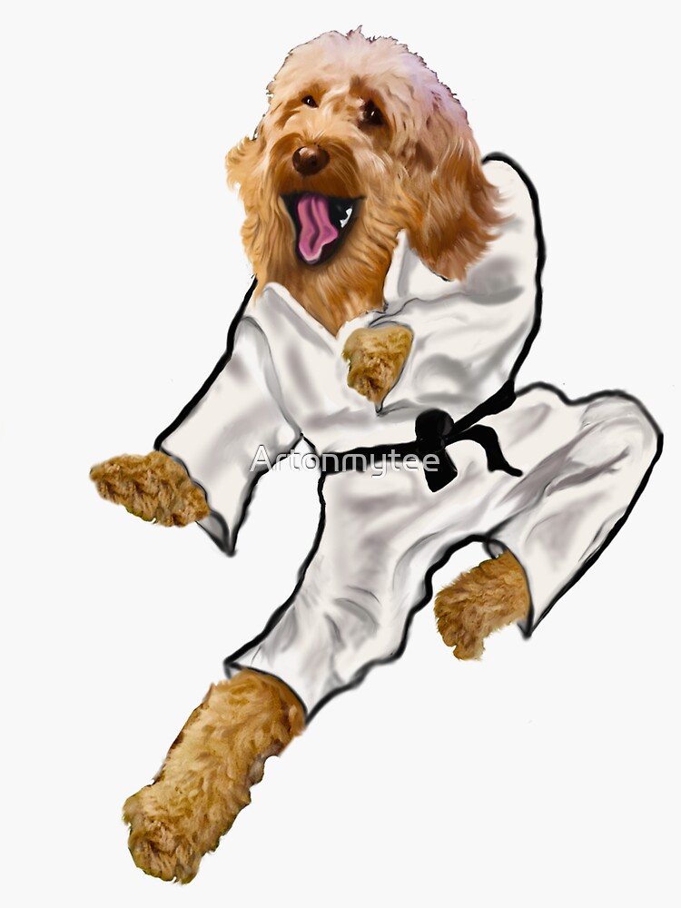 "Cavapoo Fists of furry Kong fu Cava - Karate - martial arts Cavapoo ...