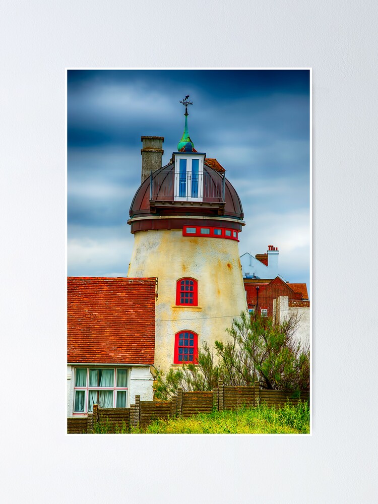 "Fort Green Windmill Aldeburgh" Poster for Sale by CrackersUK | Redbubble