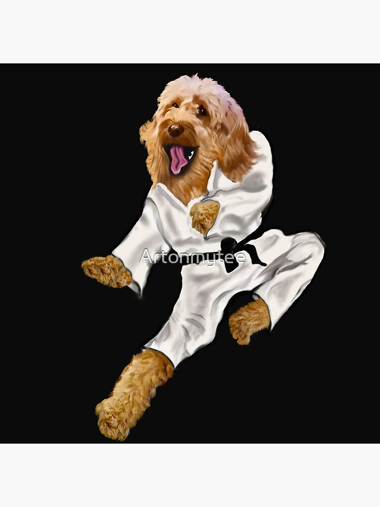 "Cavapoo Fists of furry Kong fu Cava - Karate - martial arts Cavapoo ...