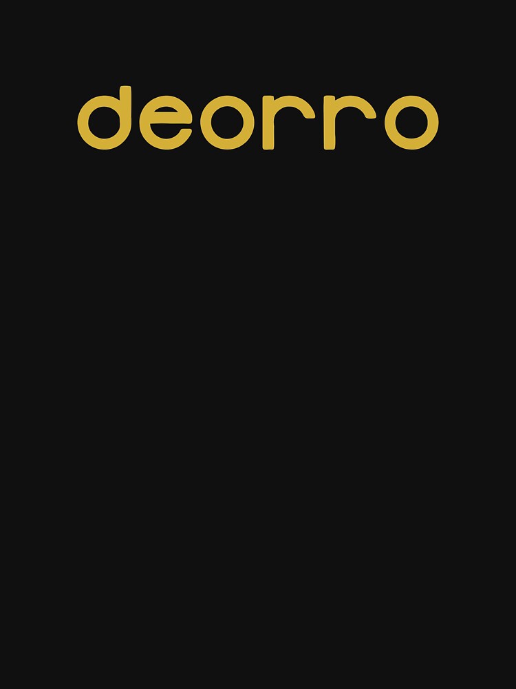 "Deorro Logo 1" T-shirt for Sale by khumariyahvis | Redbubble | deorro ...