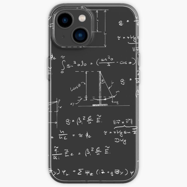 "Physics diagrams and formulas chalk handwriting on blackboard" iPhone ...