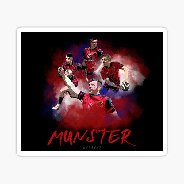 Munster Rugby Stickers | Redbubble