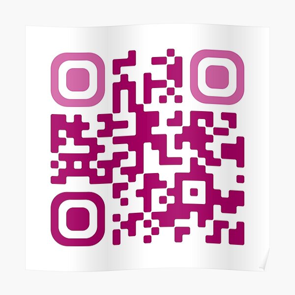 Gay Pride Qr Code Posters | Redbubble