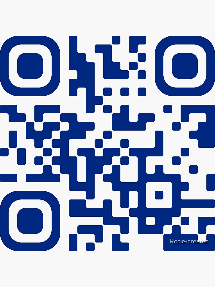 "Copie de the Lesbian anthem in qr code" Sticker for Sale by Rosie ...