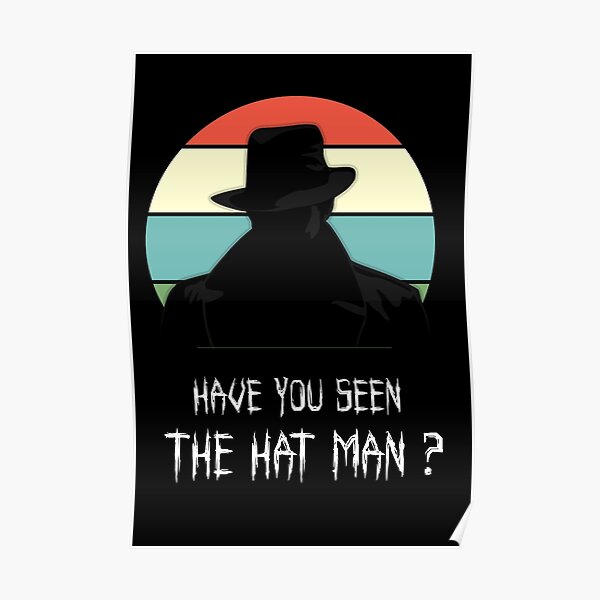 "Hat Man Shadow People - Sleep Paralysis" Poster for Sale by ...