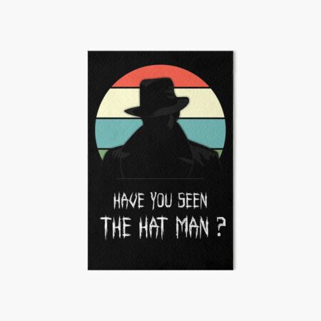 "Hat Man Shadow People - Sleep Paralysis" Art Board Print by ...