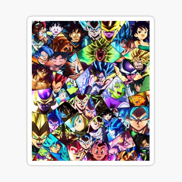 "Dragon Ball Super Broly" Sticker by igor-me | Redbubble