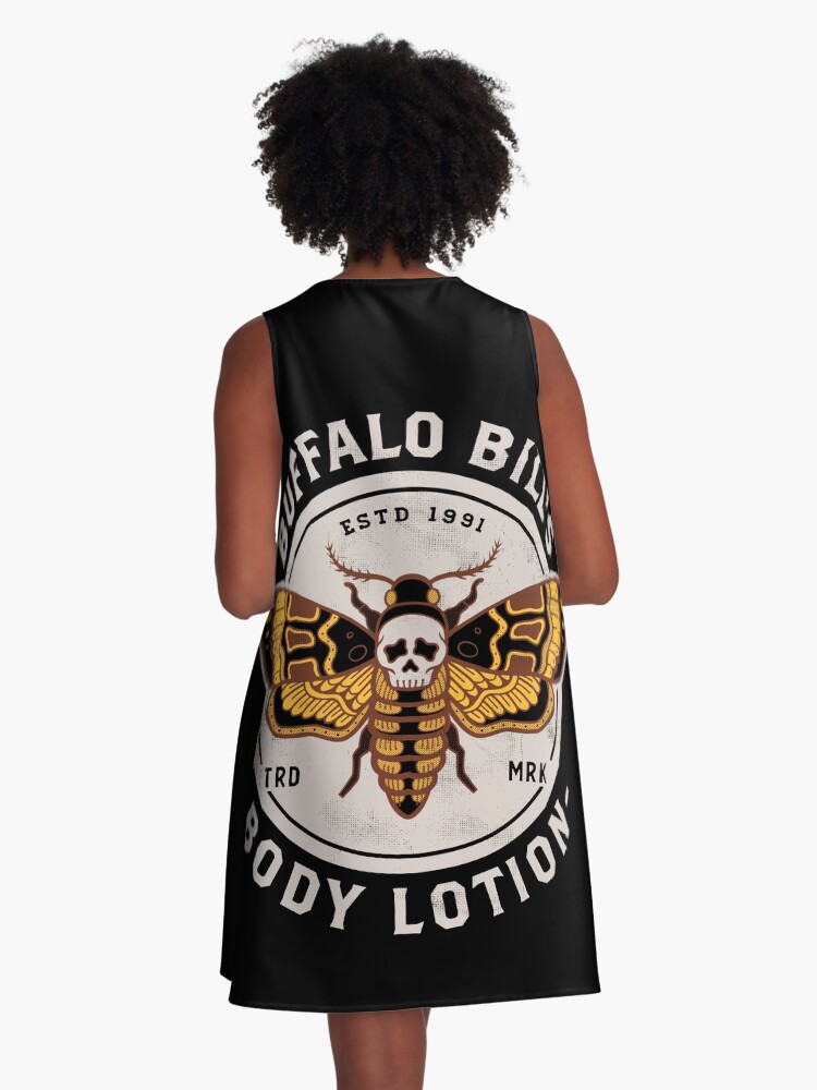 "Buffalo Bill's Body Lotion - Death's Head Moth - Horror - Distressed ...